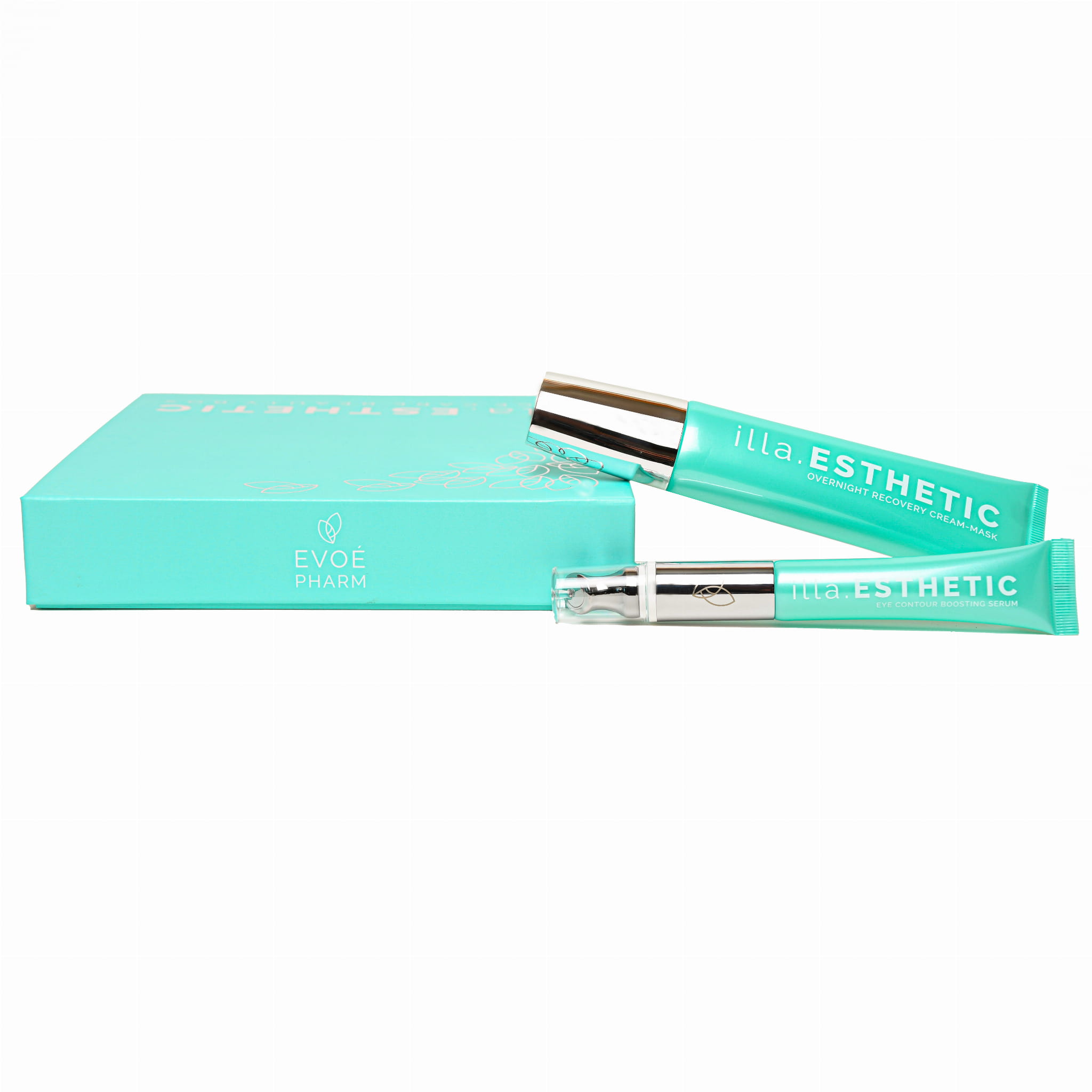 Duopack illa.ESTHETIC face care beauty box EVOEPHARM